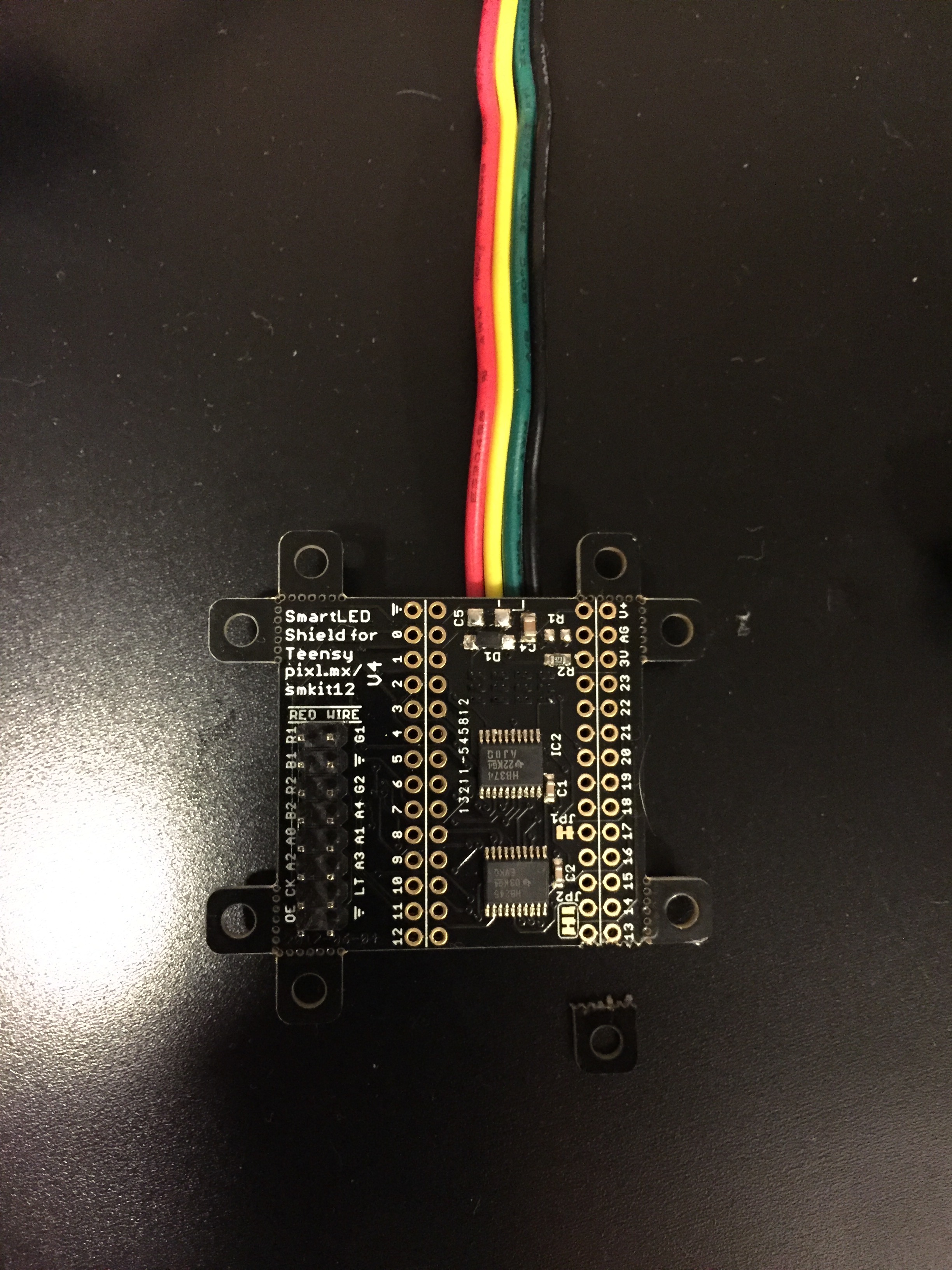 SmartLED Shield for Teensy 4