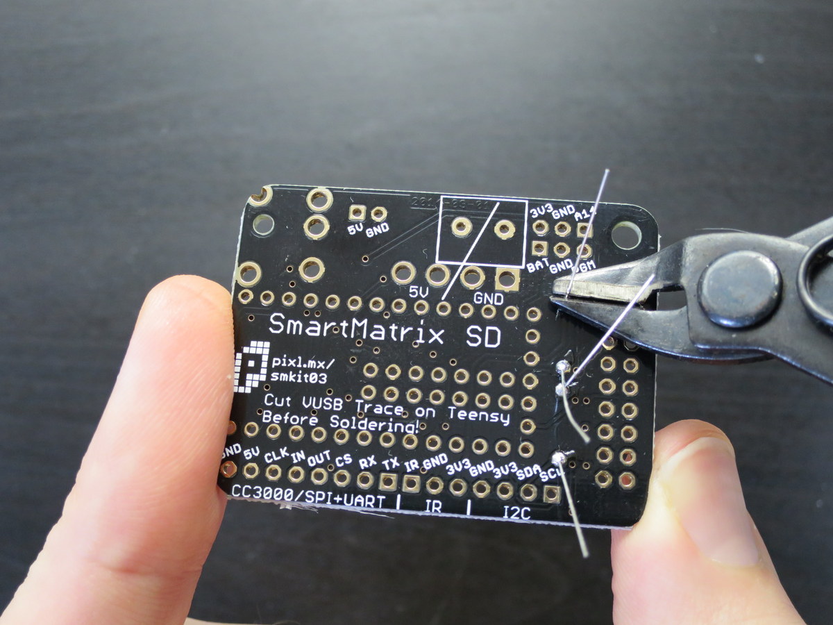 SmartMatrix - SD Shield (V1)