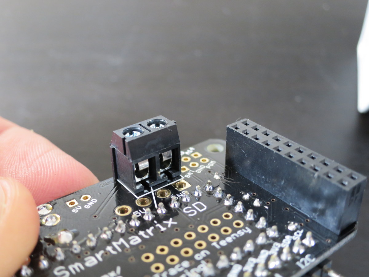 SmartMatrix - SD Shield (V1)